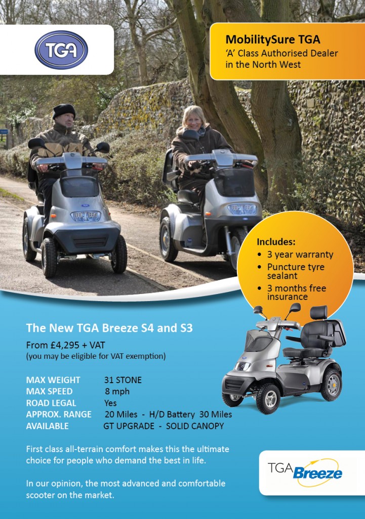 MobilitySure | TGA Breeze S4 & S3